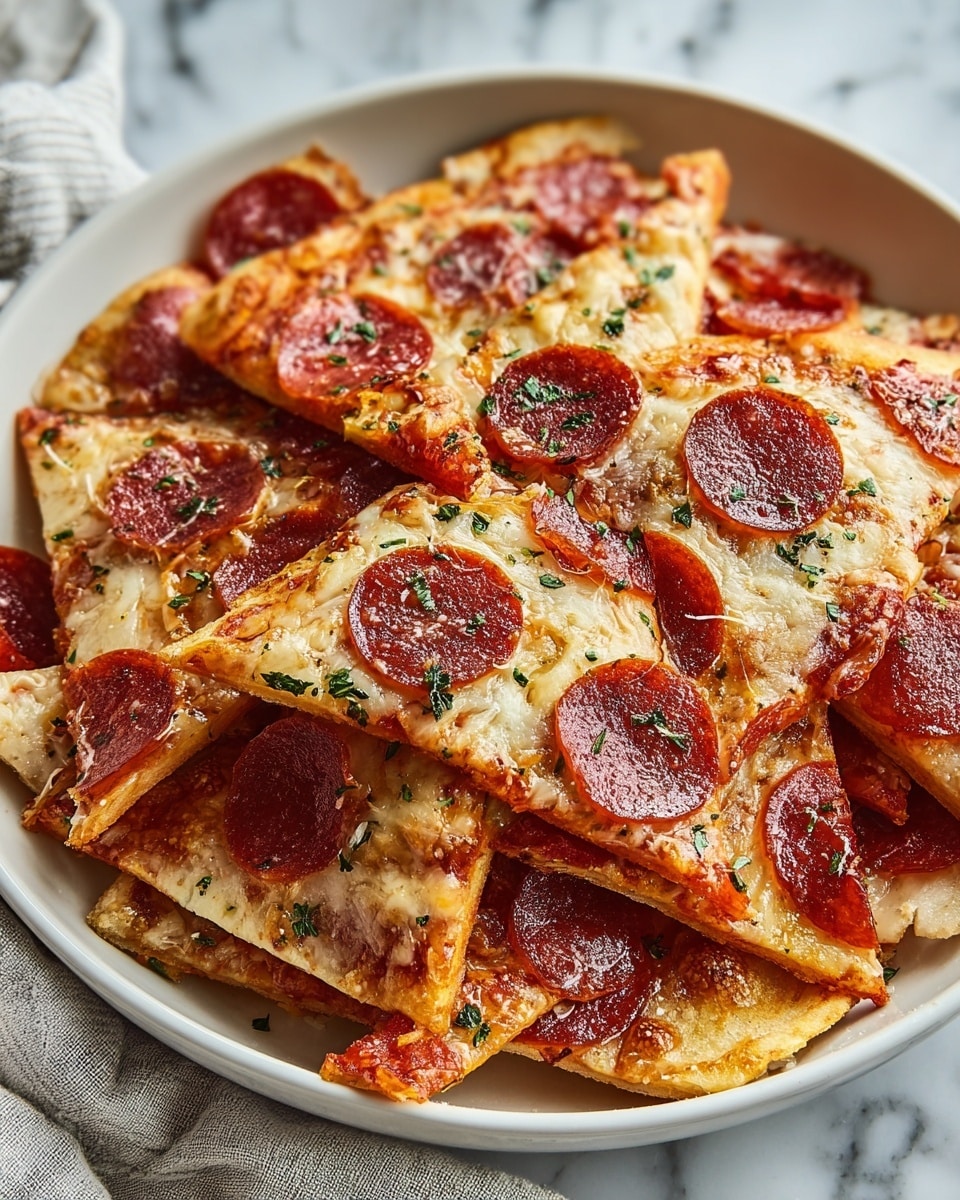 Pizza Chips Recipe - Delicious Crispy Cheese Snack
